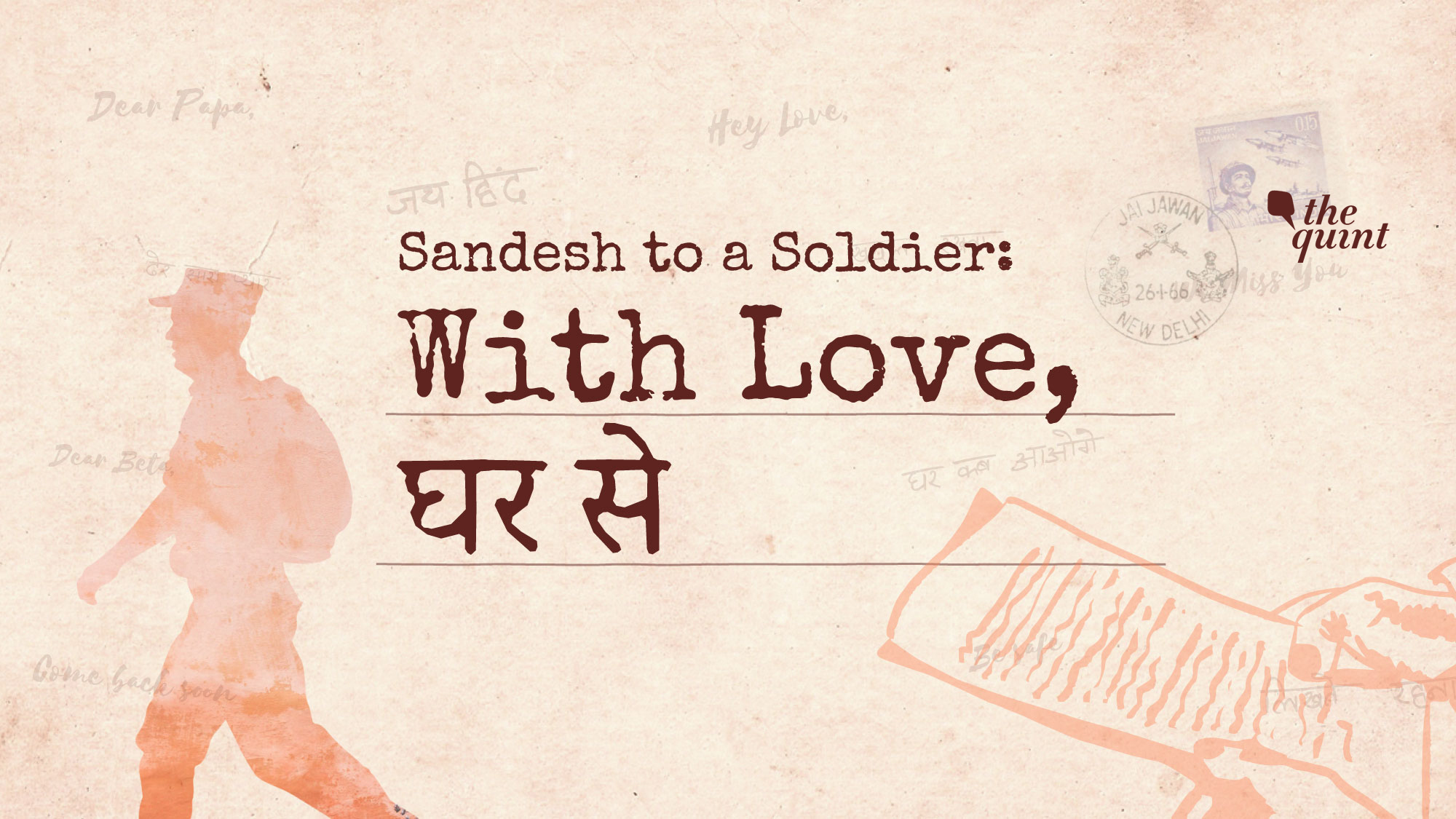 Sandesh To Soldier: Read original letters written by family members of ...